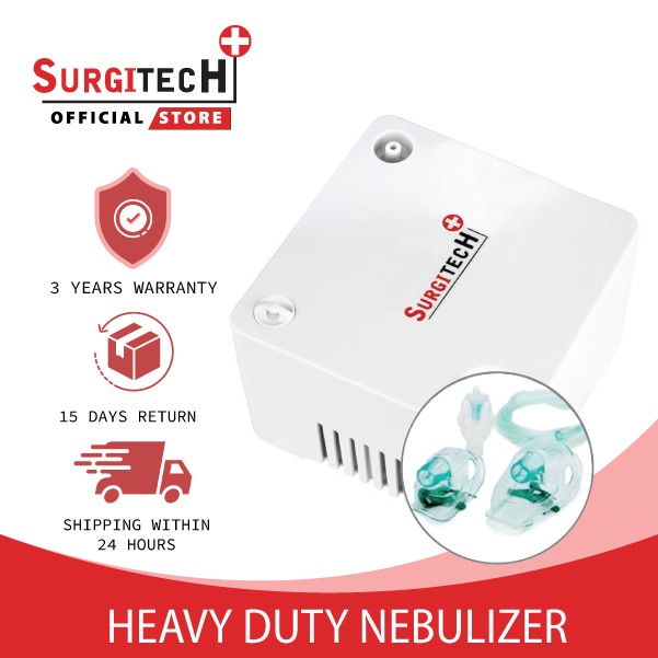 Surgitech Mini Nebulizer Heavy Duty (complete accessories) | Lazada PH
