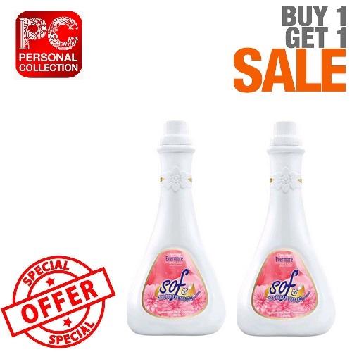 Buy 1 Take 1 Free Sof & mmmmm Evermore fabric conditioner 1000mL fabcon ...