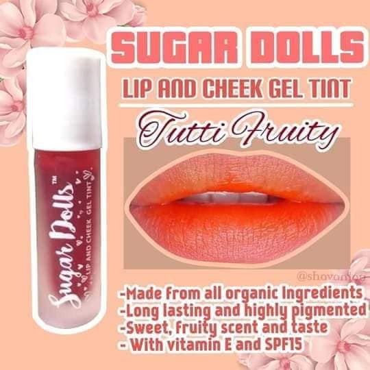 Sugar Dolls Lip and Cheek Tint Gel-based Liptint Sugardolls gel tint original ONHAND | Lazada PH