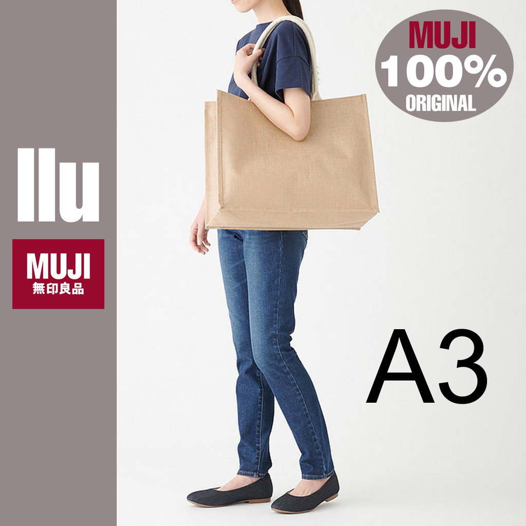 24llu Muji Jute My Bag B5, A4, A3 | Lazada PH