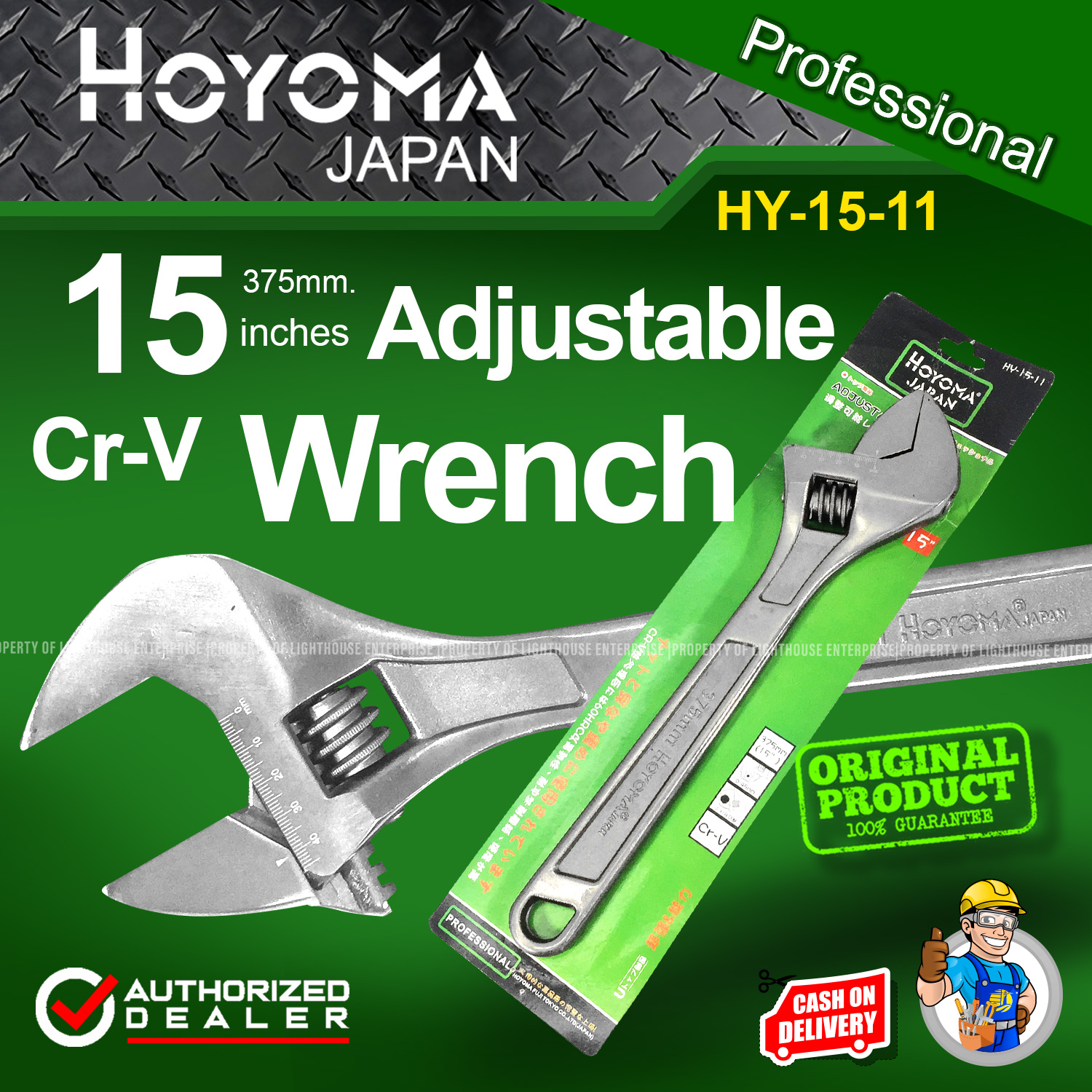Adjustable Wrench / Catala (8", 10", 15", 12") (HOYOMA Japan ...