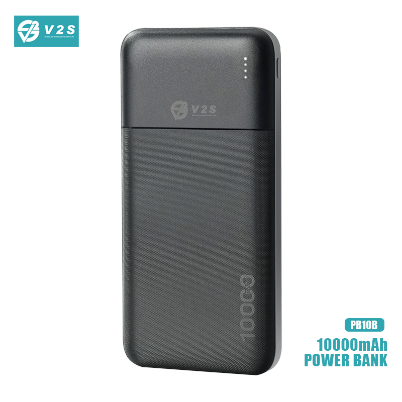 V2S PB10B 10000mah Dual Input And Output Slim And Lightweight Fast ...