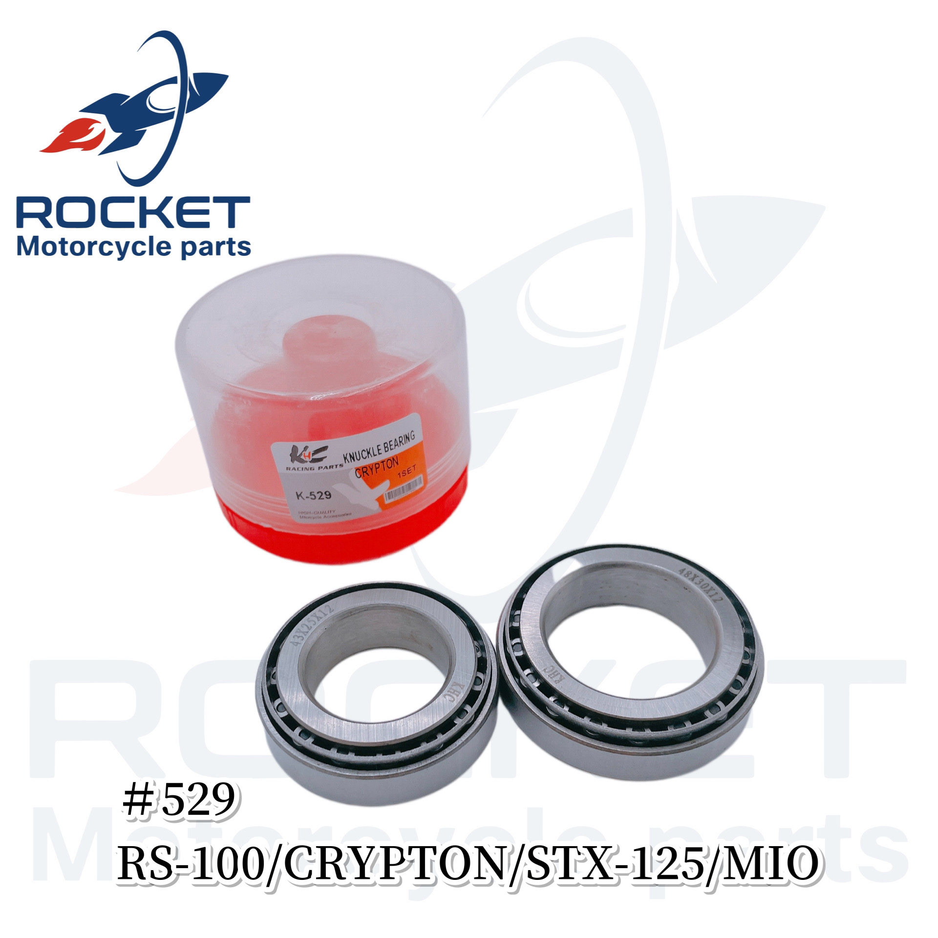 MOTORCYCLE PARTS KNUCKLE BEARING FOR XRM TMX WAVE155 CT100 MIO ...