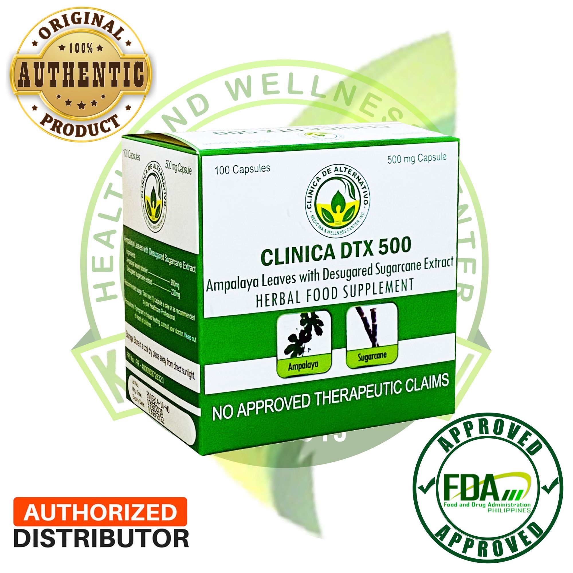 Clinica DTX 500 - Doc Samaritan - Clinica de Alternativo (100 capsules ...
