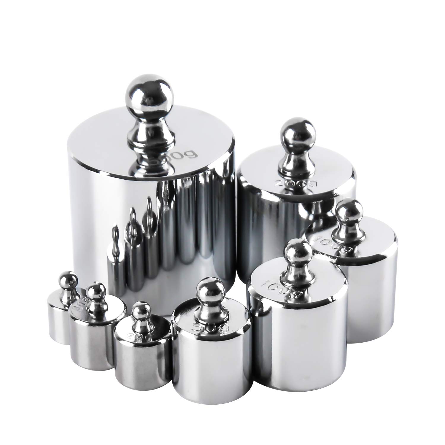 New 1000g Calibration Weight set 10/20/50/100/200/500g for Mini Digital ...