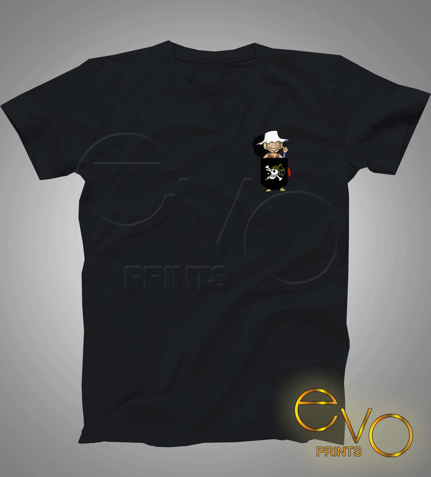 One Piece Shirt Yussop Design Pocket Tee Design For Him Her Black ...