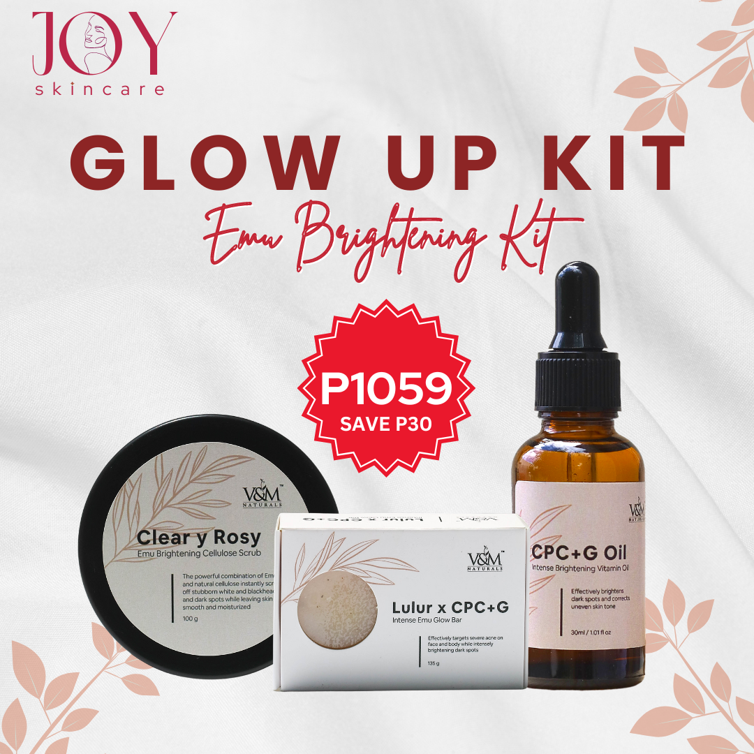 GLOW UP KIT - Emu Brightening Kit | For brightening face and body ...