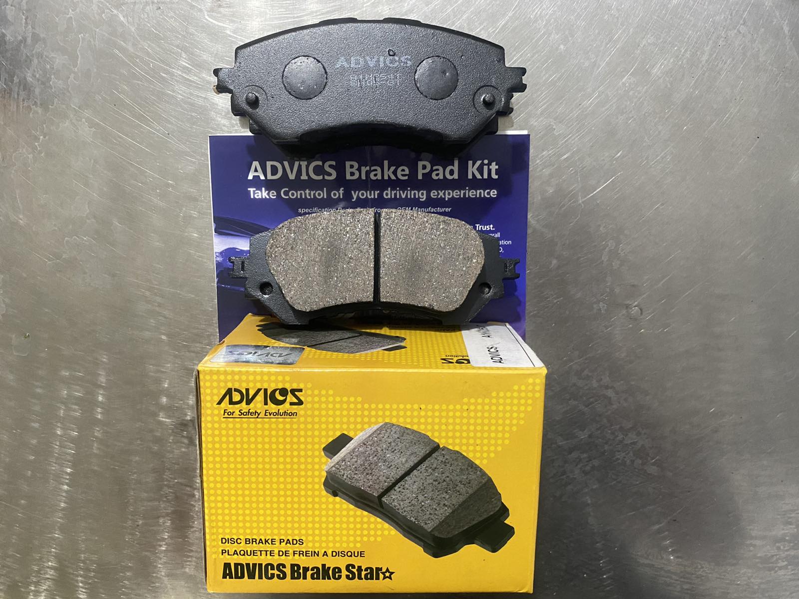 AISIN / ADVICS Brake Pad for Toyota Vios 2015-2018 (A1N254 / DB2261 ...