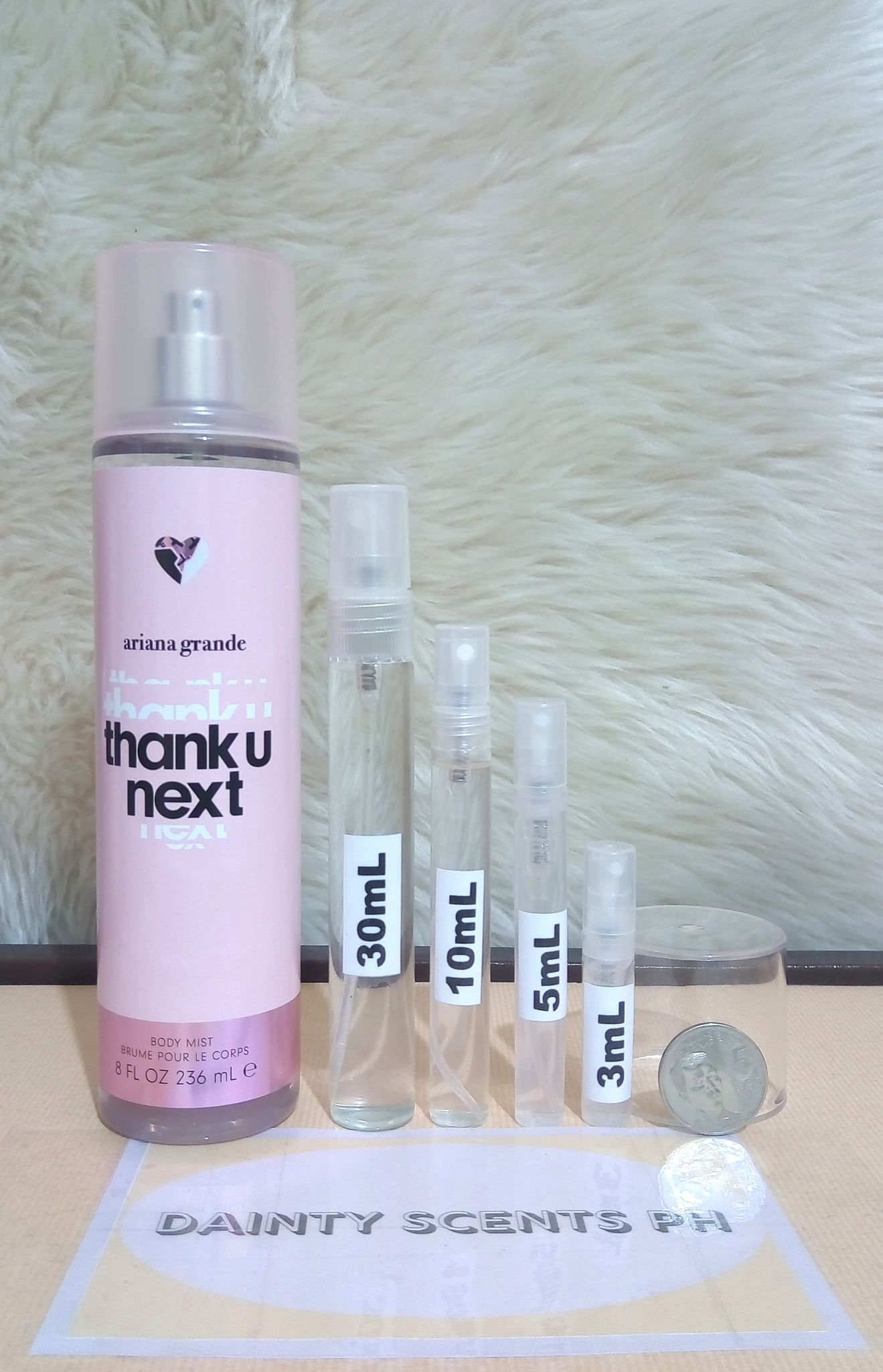 Thank U Next Ariana Grande Body Mist [Refill/Not a full size] - Dainty ...