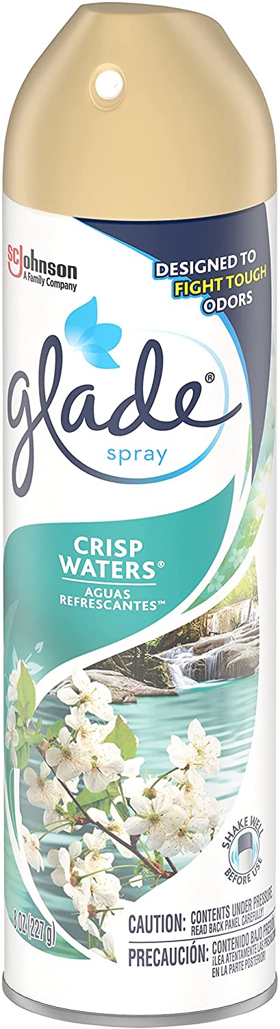 ScJohnson GLADE Spray Air Freshener Crisp Waters 227g {Made in USA ...