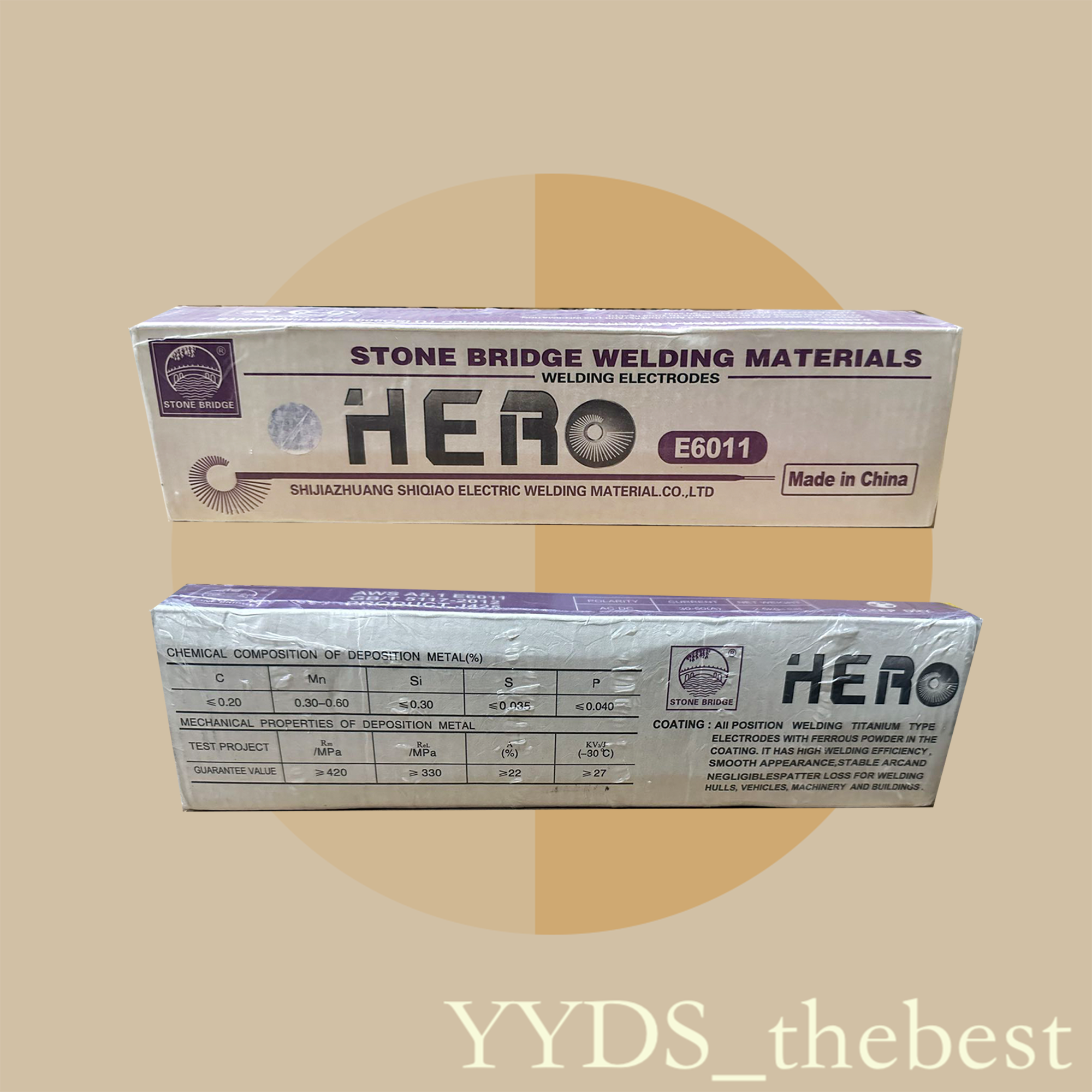 2.5kg Welding Rod 6013 3/32" (2.5mm) Stone Bridge Hero Welding Rod ...