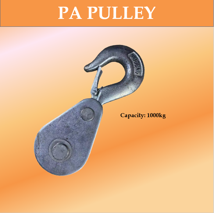 Ycaruz Lifting Supply Pulley 600KG 800kg 1000kg mini pulley PA pulley ...