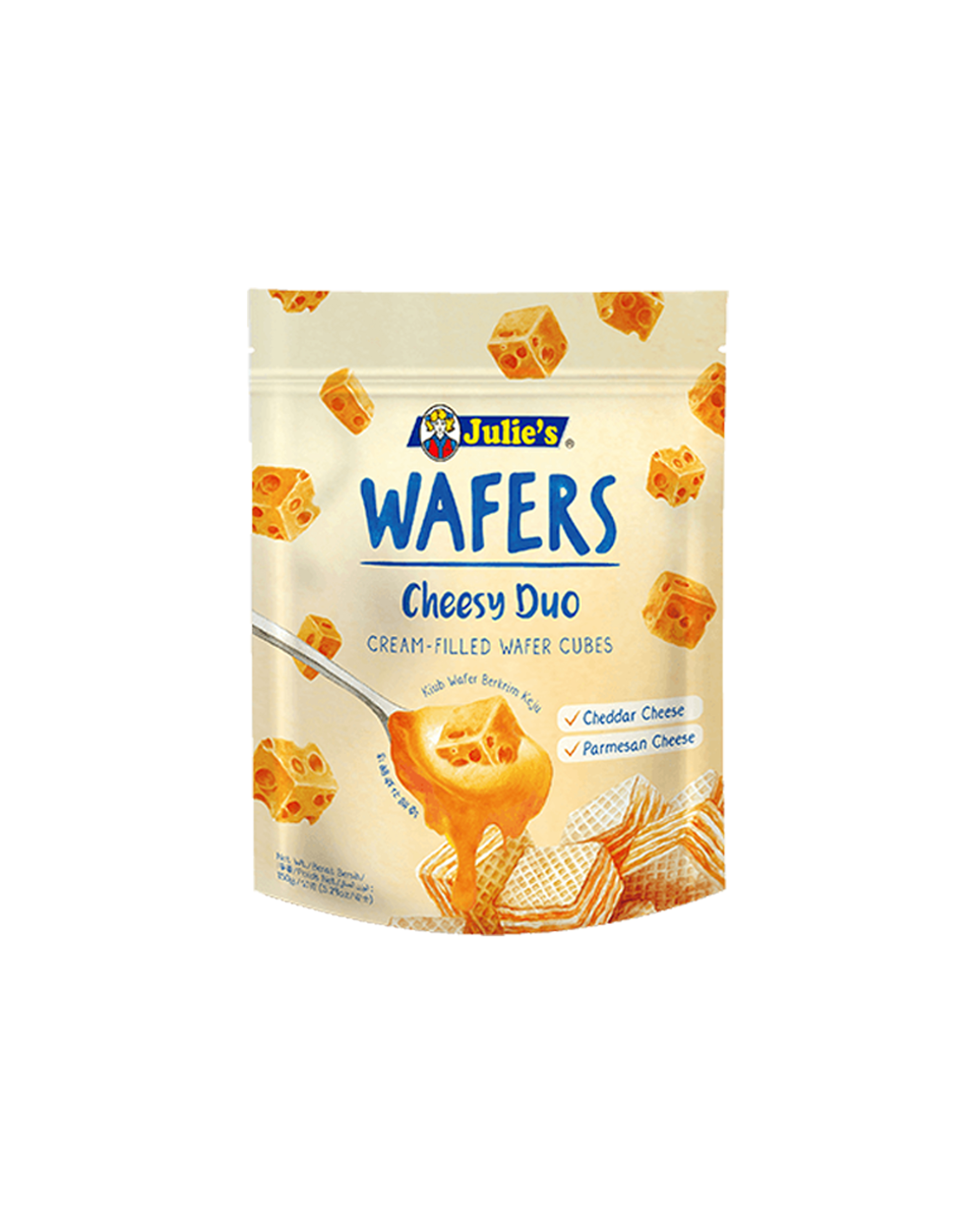 Julie's Wafer Cheesy Duo 150G | Lazada PH