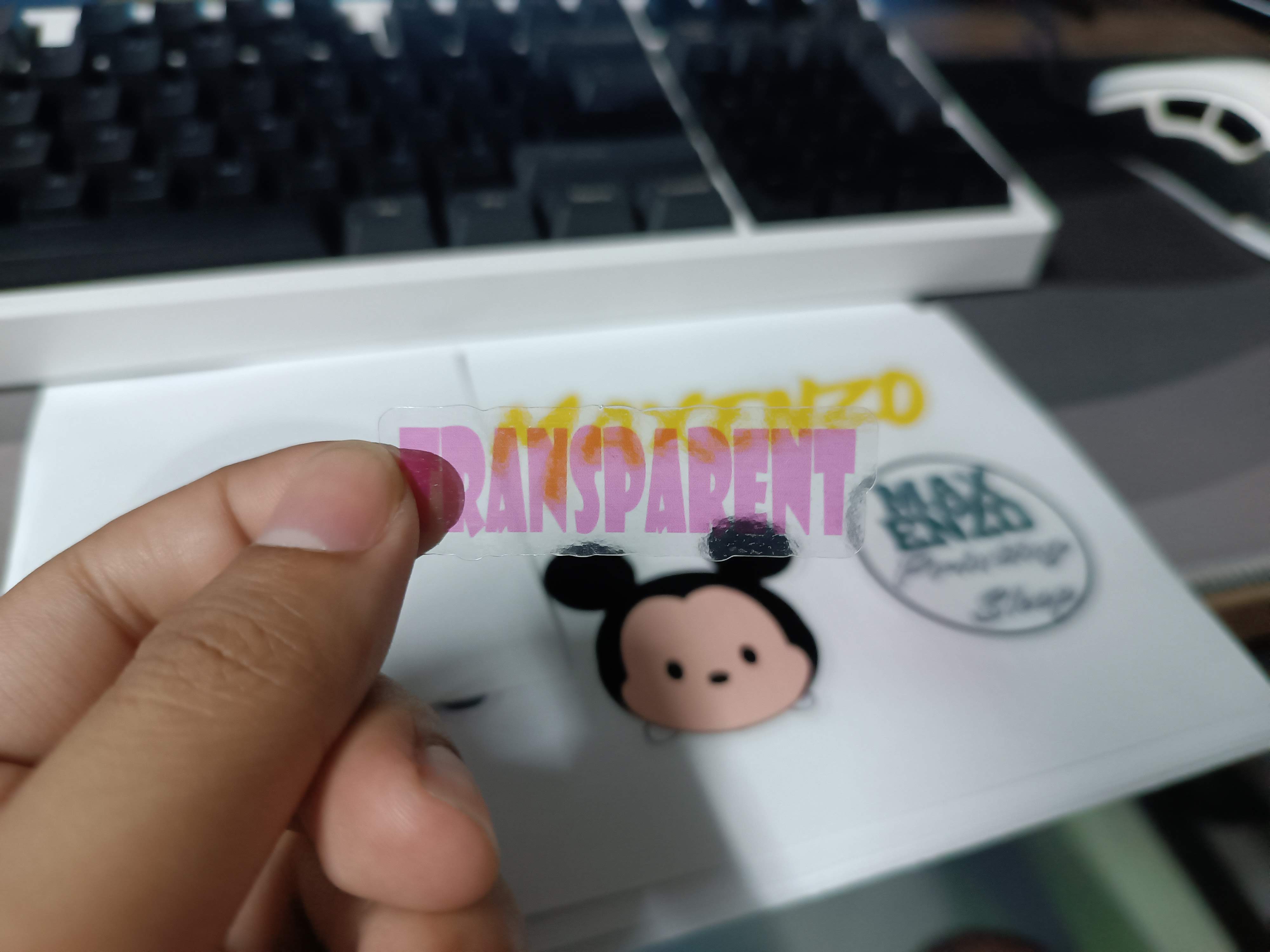 Sticker Labels - Pre Cut - A4 Size - Waterproof - Scratchproof ...