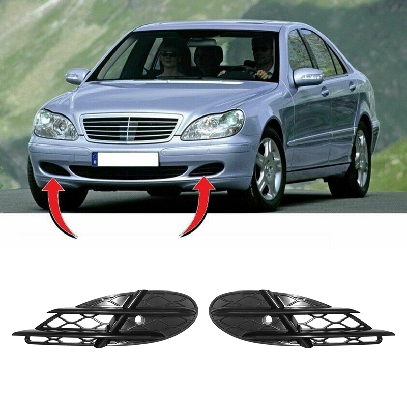 for Mercedes-Benz MB S-Class W220 2003 2004 2005 2006 Front Bumper ...