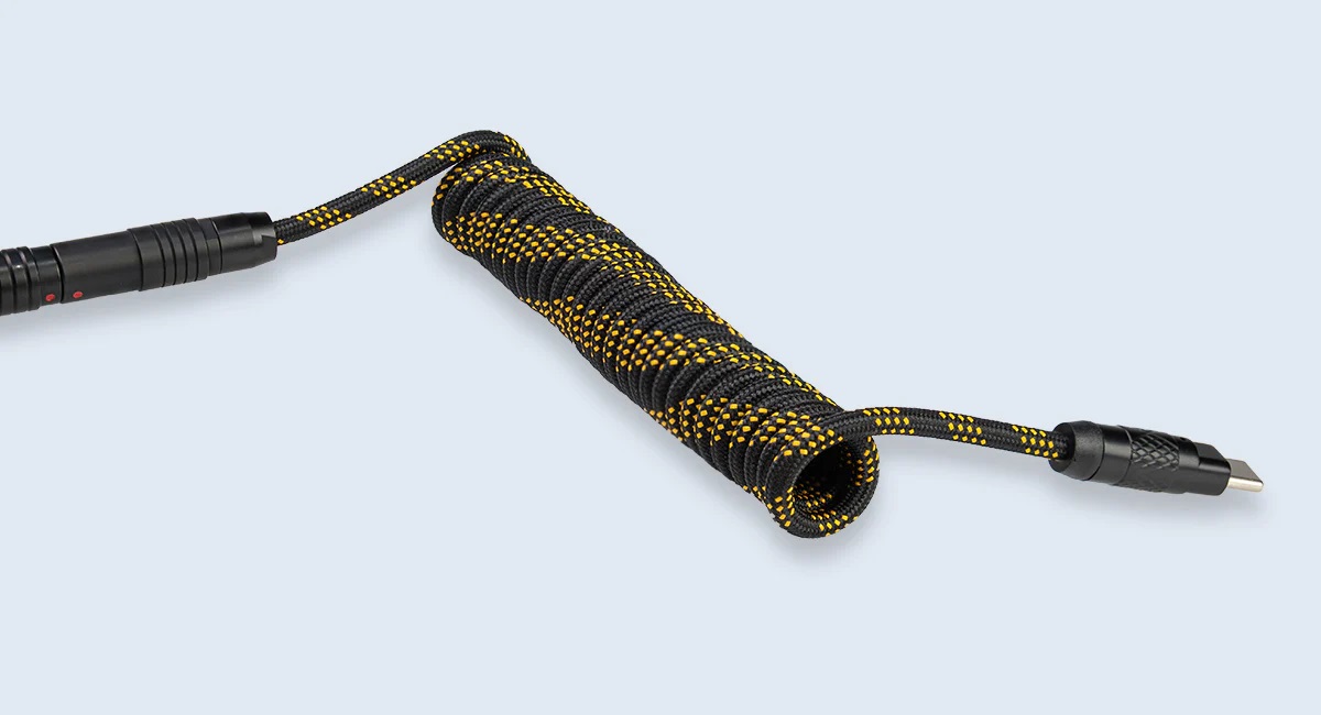 Wooting Detachable USB-C Coiled/Straight Cable Set | Lazada PH