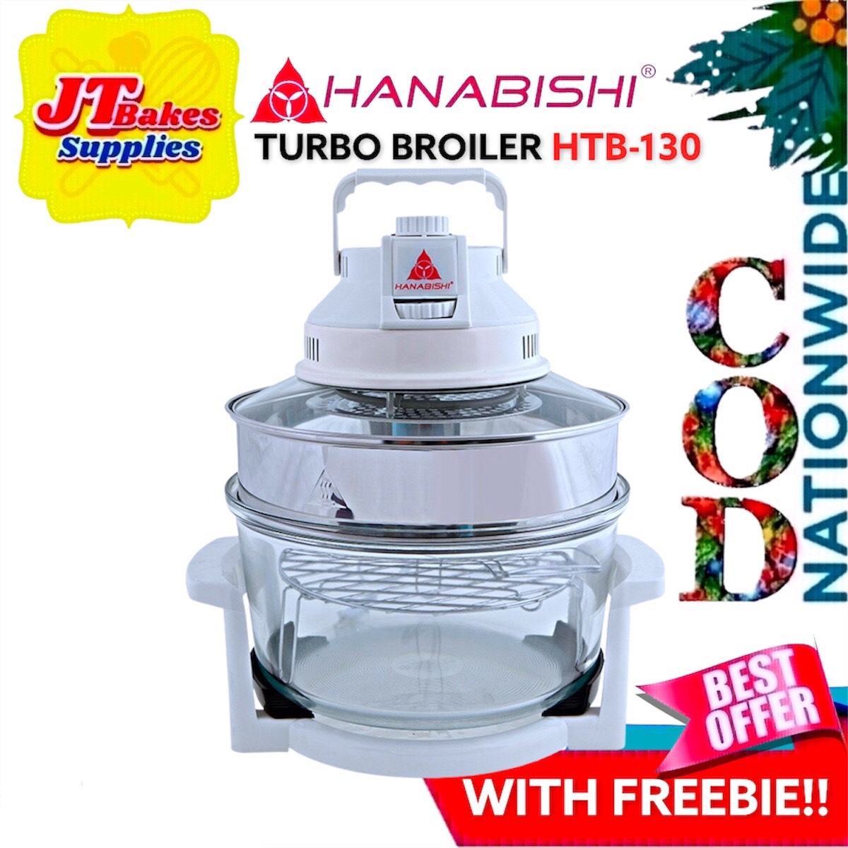 Hanabishi Turbo Broiler HTB 130 with Extender Convection Oven HTB-130 ...