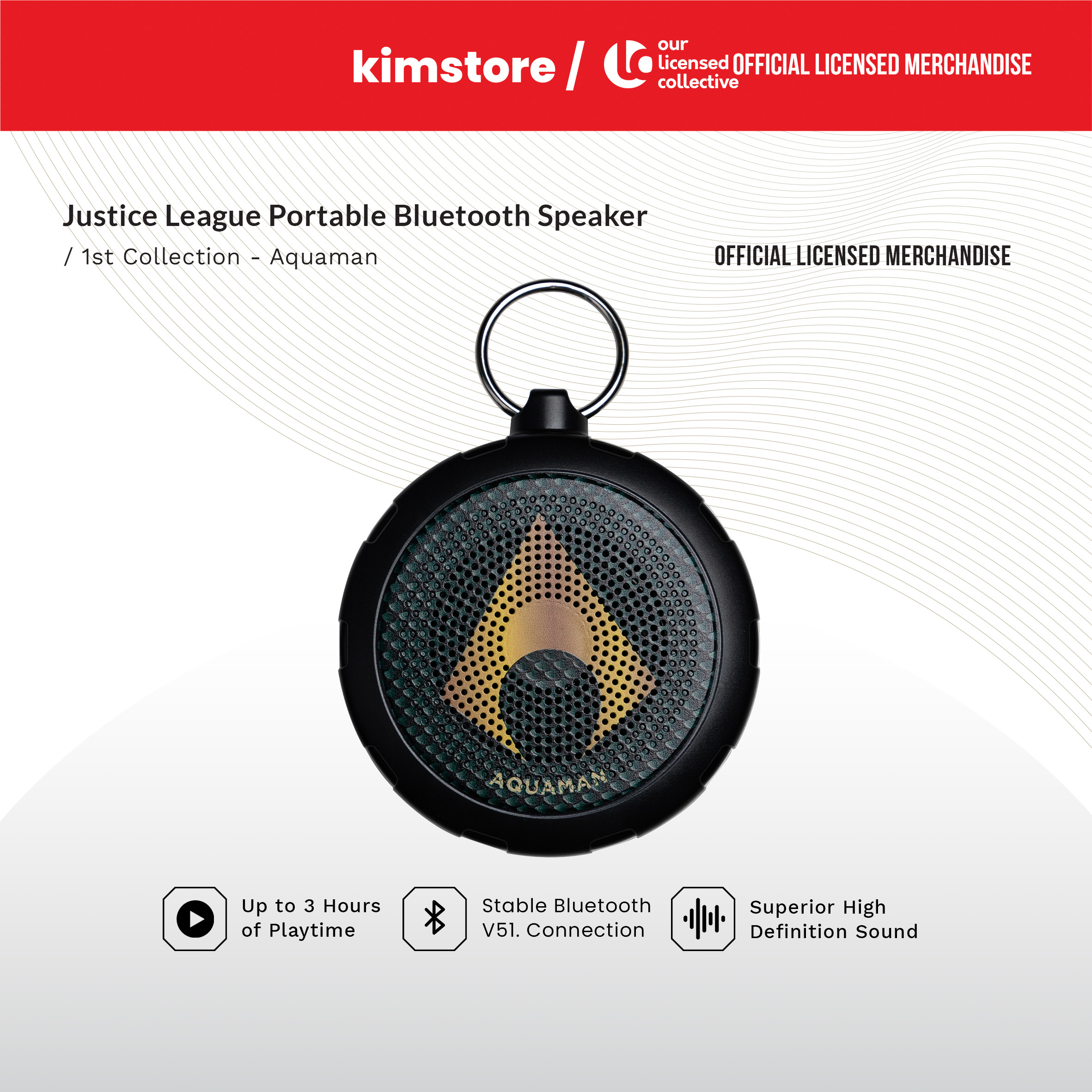 Justice League Portable Bluetooth Speaker 1St Collection | Lazada PH
