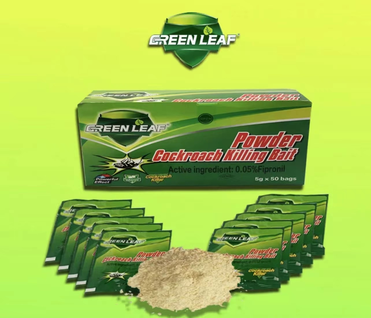 effective powder cockroach killing bait, roach killer pesticide ...