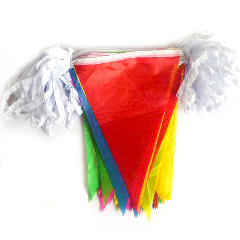 [Fast Delivery] 80meter Fiesta Flag Multicolor Bunting Flags Birthday ...