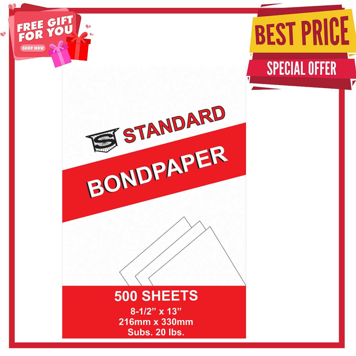 STANDARD Bond Paper 500 Sheets Lazada PH STANDARD Bond Paper 500 Sheets Lazada PH