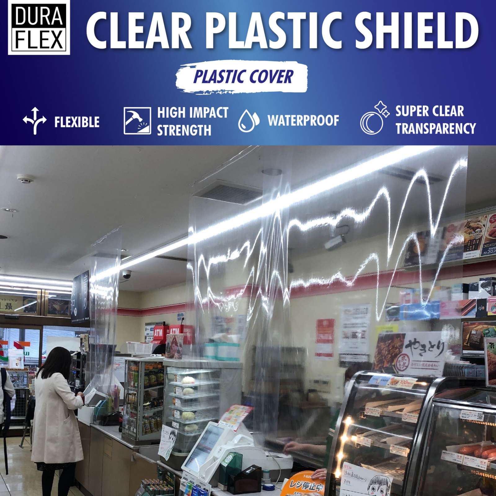 CLEAR PLASTIC SHIELD / PLASTIC COVER / PROTECTION FILM 4FTX6FT | Lazada PH