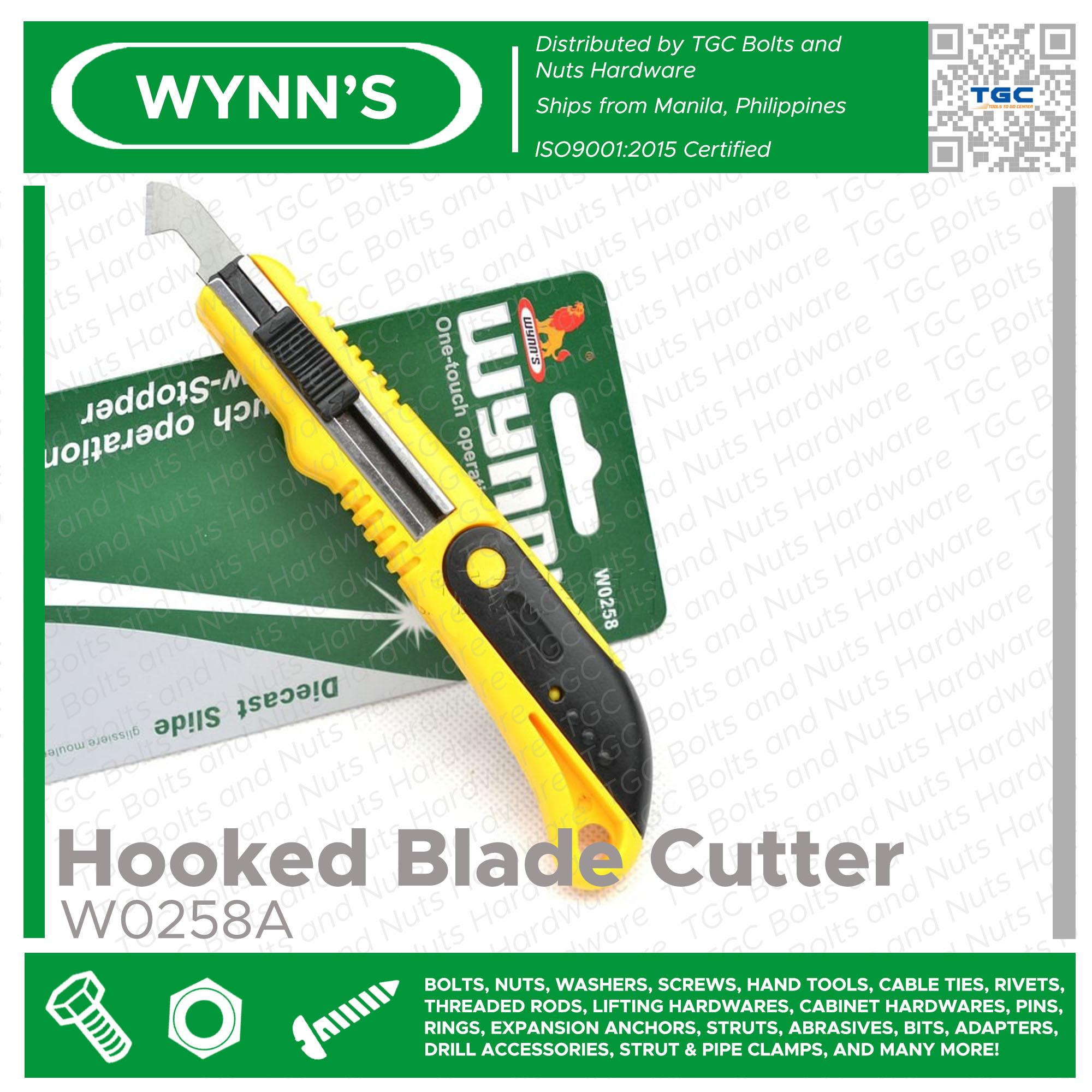 Wynns Hooked Blade Cutter TGC | Lazada PH