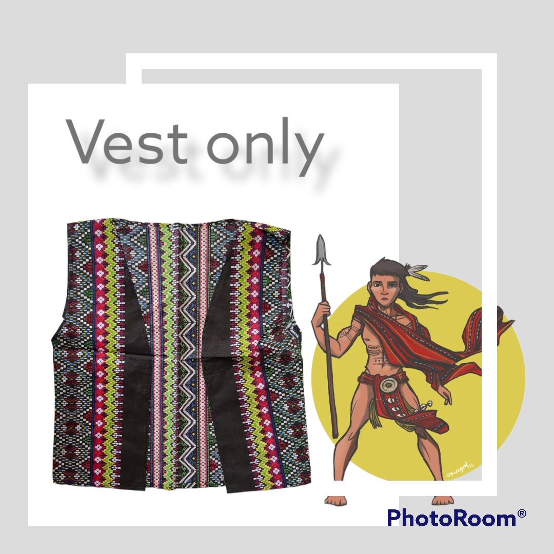 L.CO'S FILIPINO ATTIRE/IGOROT COSTUMES/LAPU LAPU ATTIRE/BAHAG ONLY/VEST ...