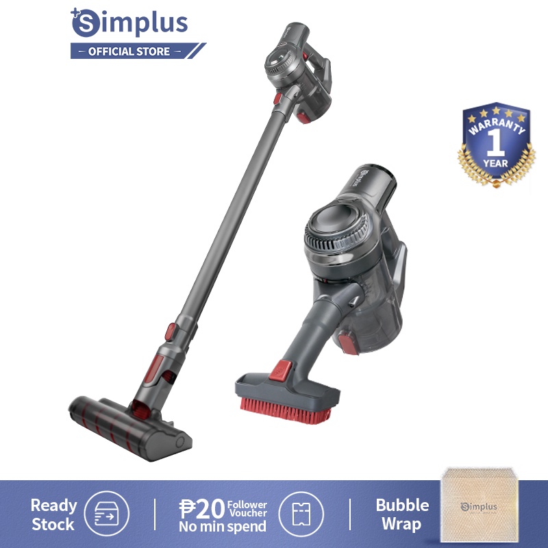 【factory outlet】 Simplus Cordless Vacuum Cleaner 12000PA 3 In1 Multi ...