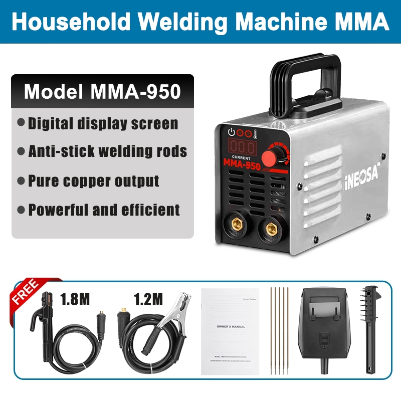 MIG-950 Welding Machine Portable Home MIG/MMA/TIG 3IN1 Heavy Duty and ...
