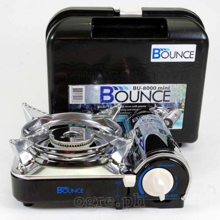 Bounce BU-8000 Mini Portable Butane Gas Stove (Black / Stainless Steel ...