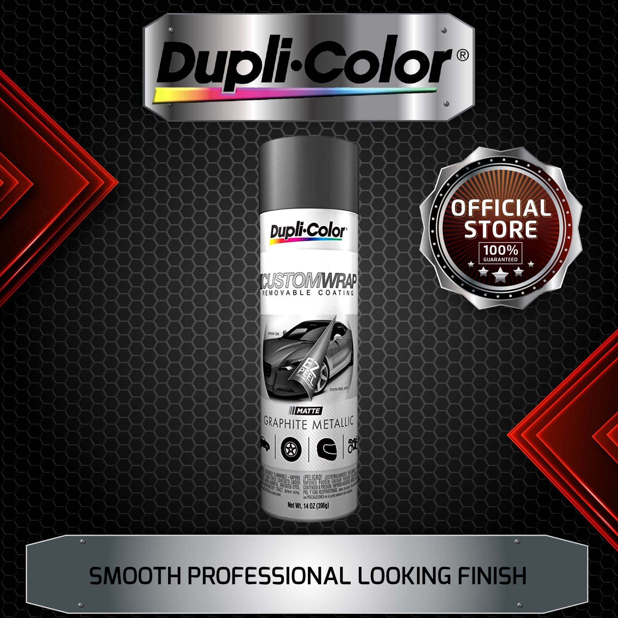 Dupli-Color CustomWrap Removable Coating Graphite Metallic ECWRC5000 ...