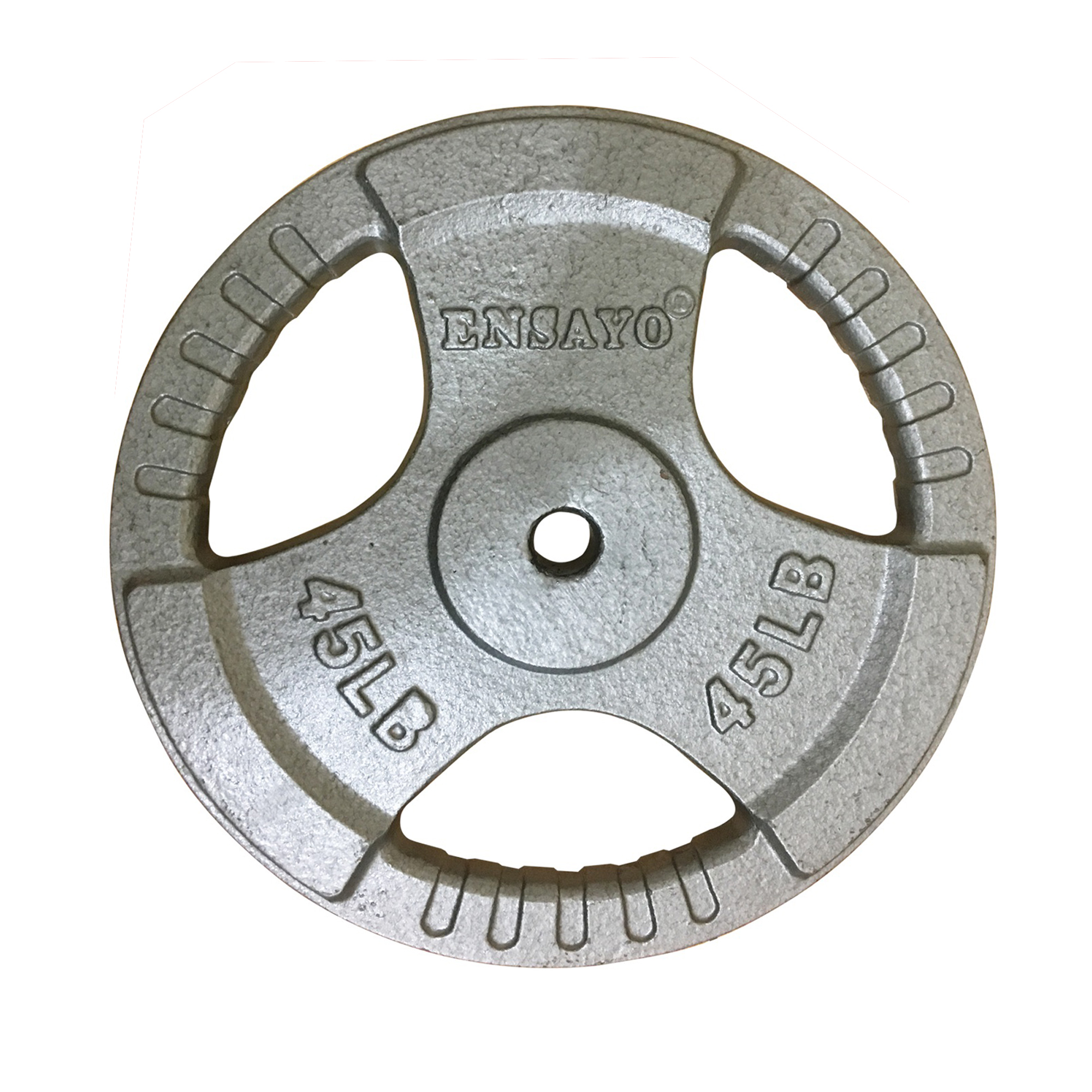 ENSAYO Standard Bar PLATES 50Lbs 45Lbs 35Lbs Rubber Iron 20Kg 1-Inch ...