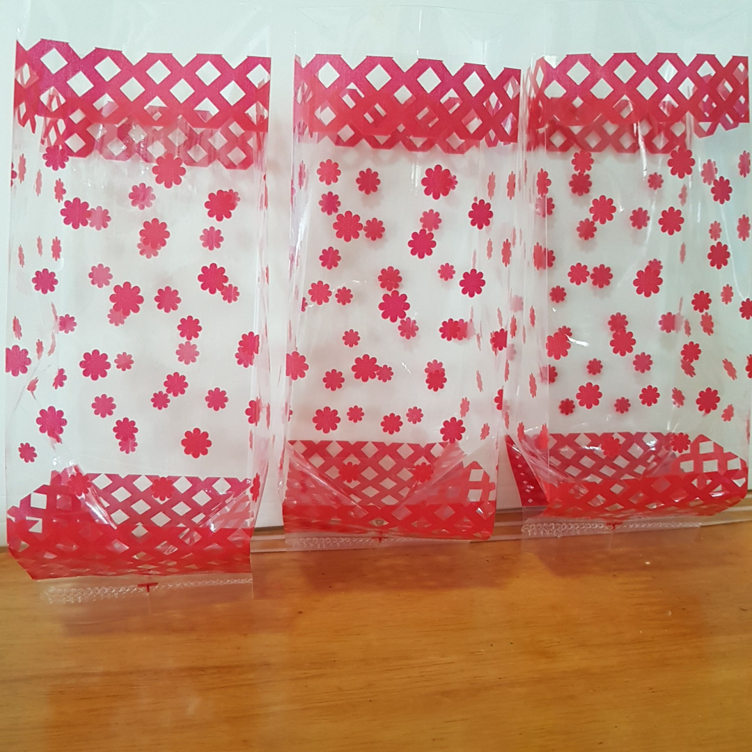 Mialendra's COPP 5x8 Polybag Red Design/COPP Plastic/Plastic Packaging ...