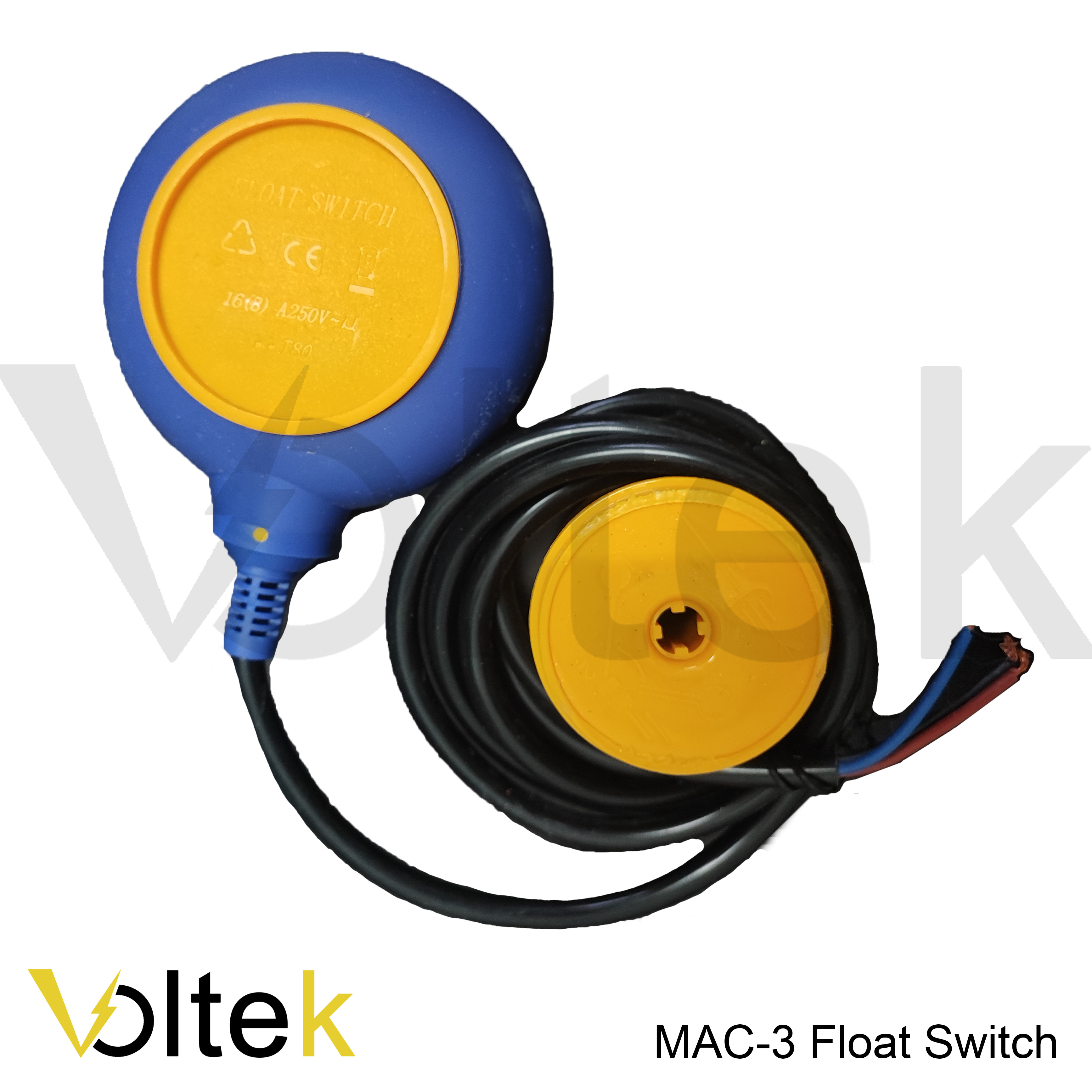 Float Switch Mac 3 Fluid Water Level Controller With Cable 2 Meters Or 5 Meters For Water Tank