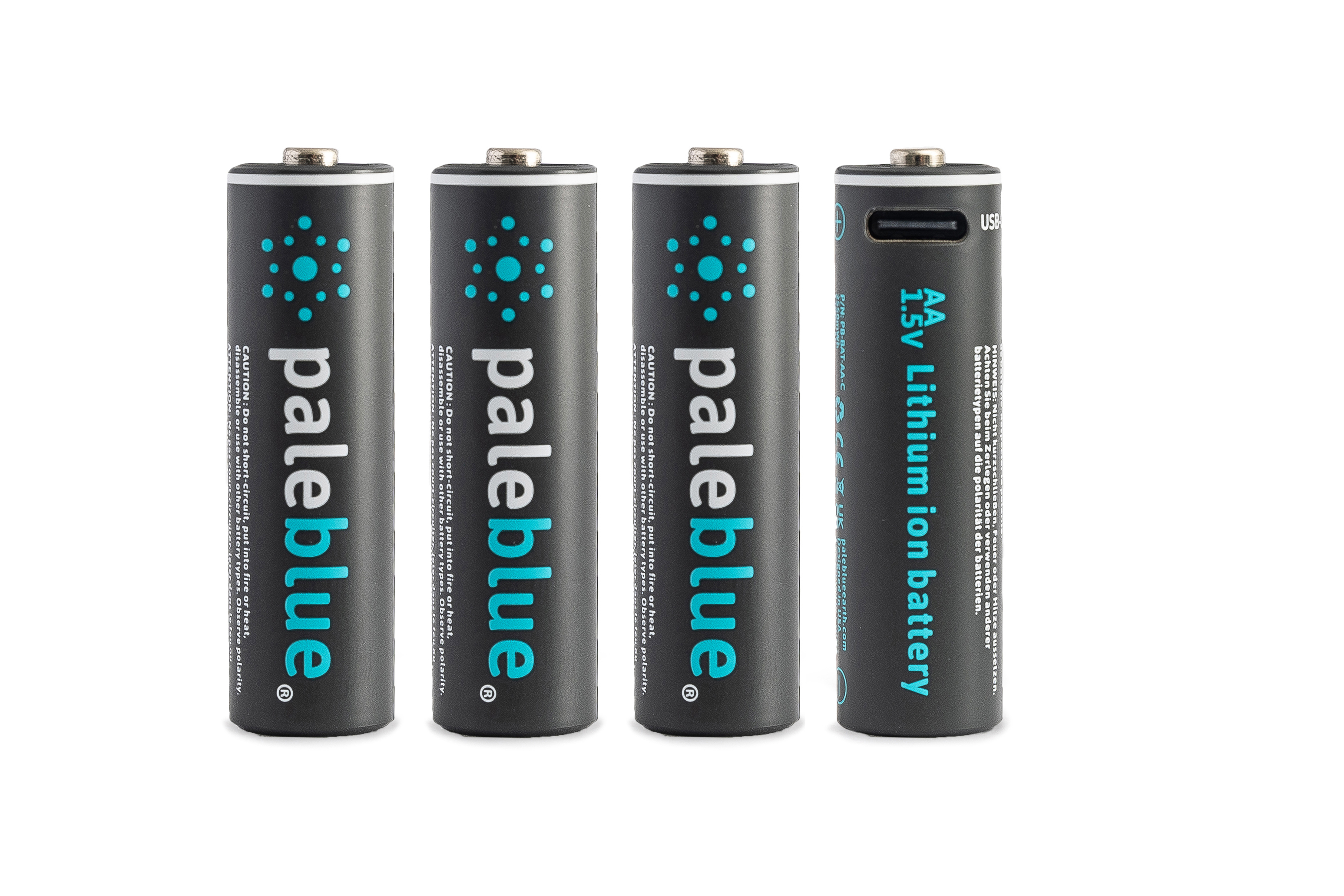 Pale Blue Earth Lithium Ion Rechargeable Batteries - AA | Lazada PH