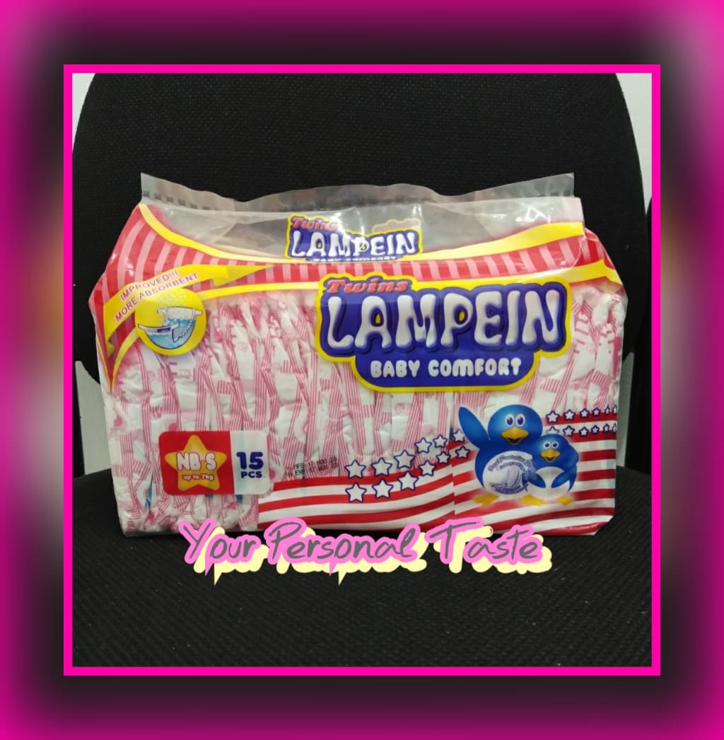 Twins Lampein Baby Diaper New Born to Small (15pcs) | Lazada PH