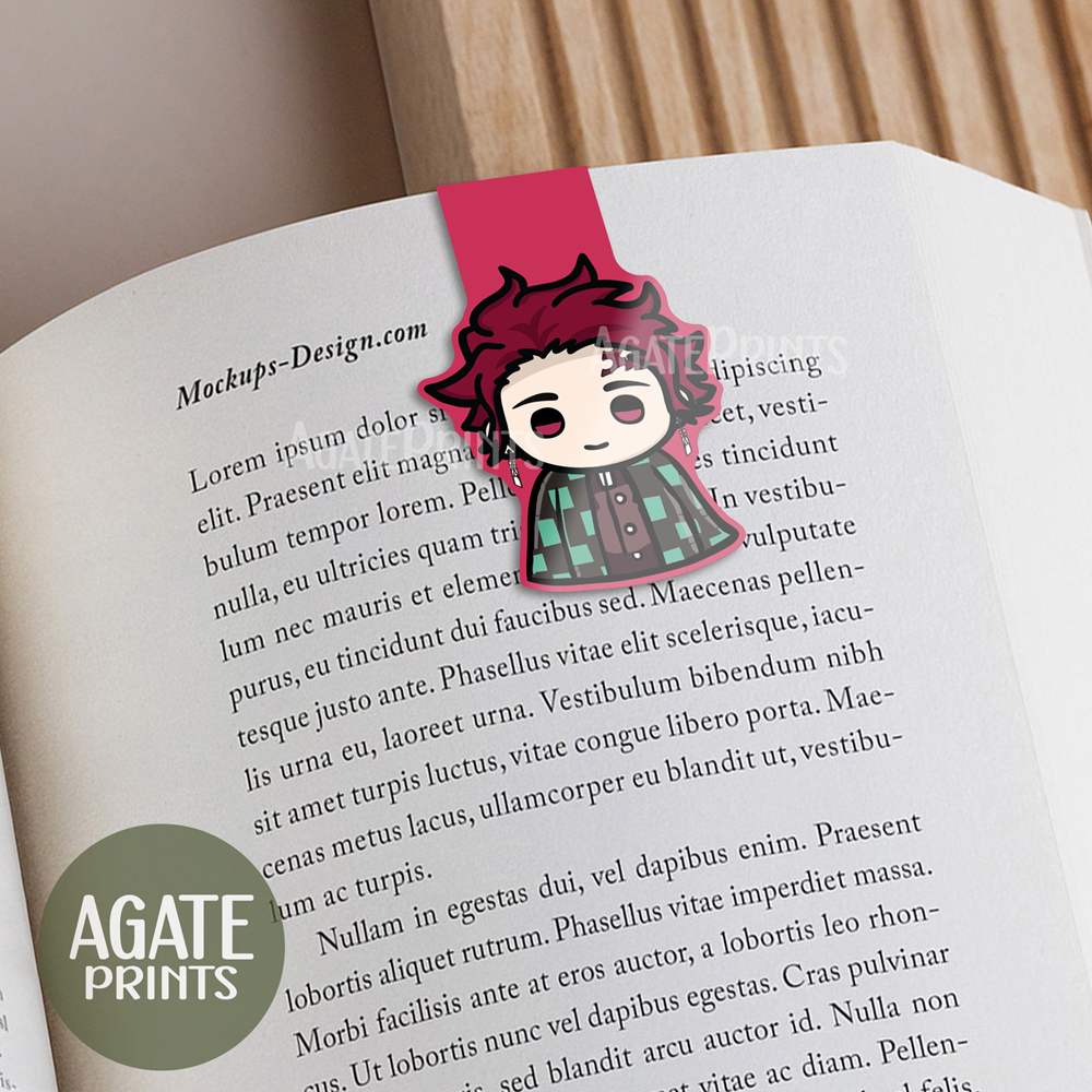 Demon Slayer Chibi Magnetic Bookmark | Nezuko Tanjiro Zenitsu Uzui ...