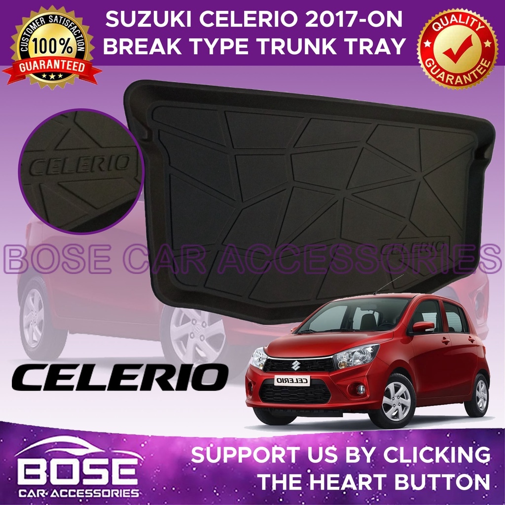 Car Trunk Tray for Suzuki Celerio 2017 - 2021 OEM Cargo Trunk Tray ...