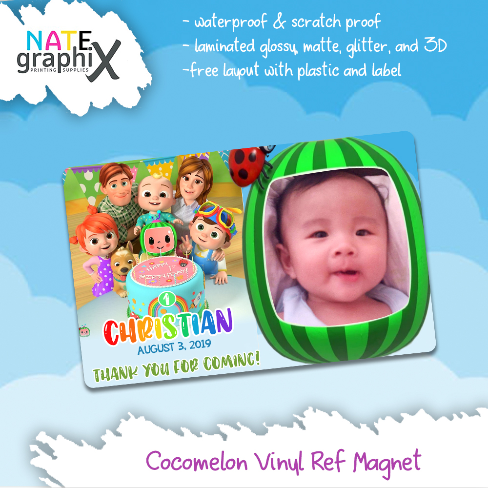Cocomelon Vinyl Ref Magnet Souvenir | Lazada PH