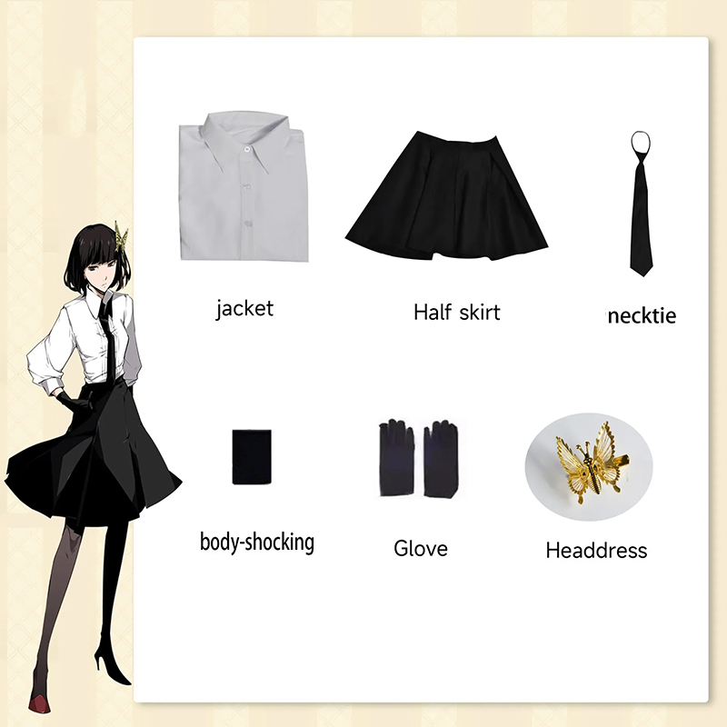 Akiko Yosano Cosplay Anime Bungo Stray Dogs Akiko Cosplay Costume ...