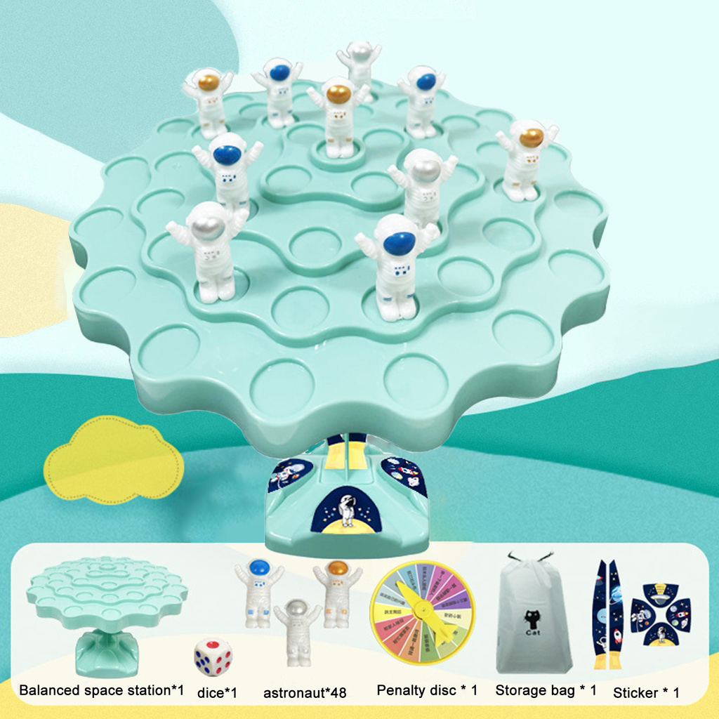 Balance Tree Game Stackable Educational Balancing Astronaut Board Game ...