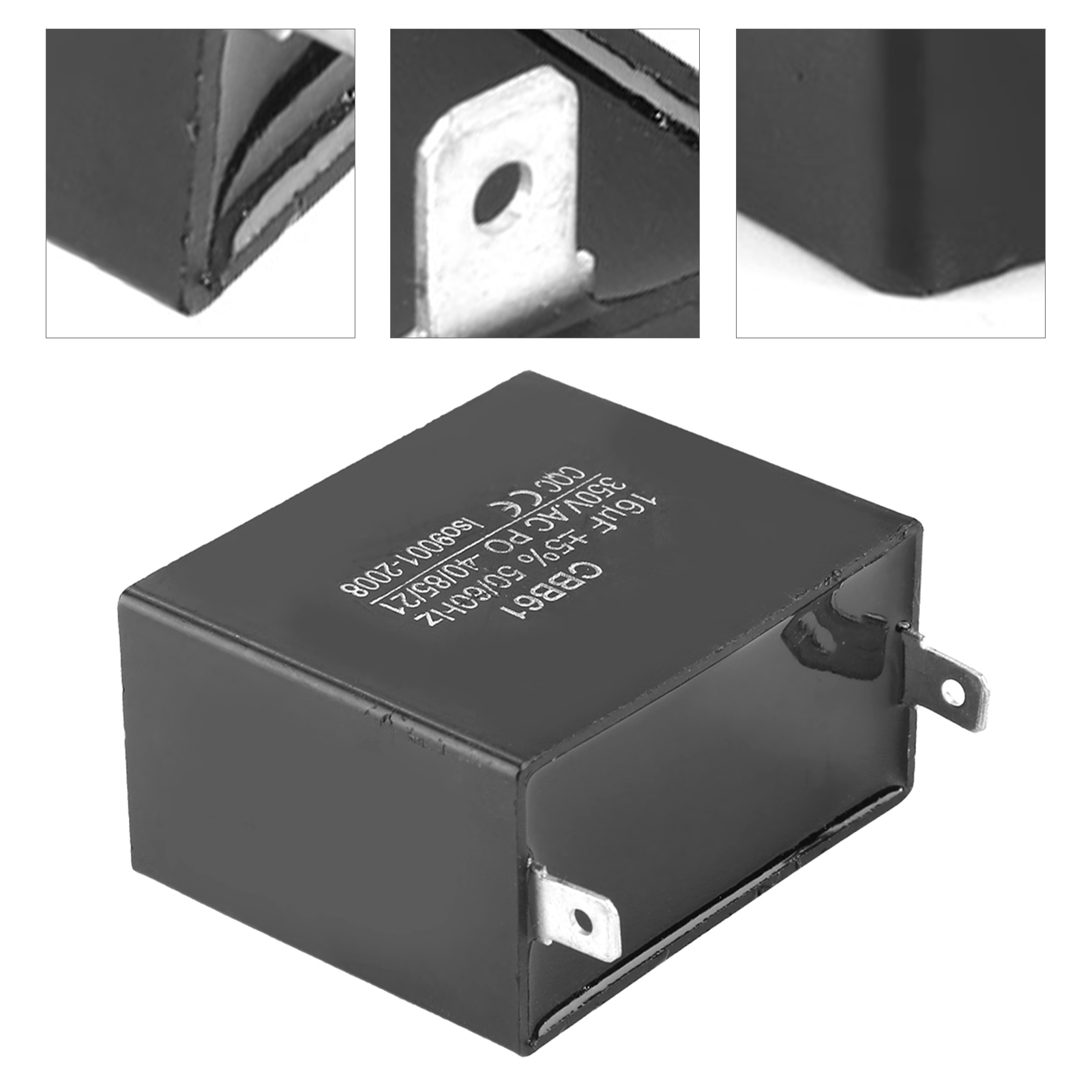 CBB61 Motor Running Starting Capacitor Generator CQC 350V AC 16uF 50 ...