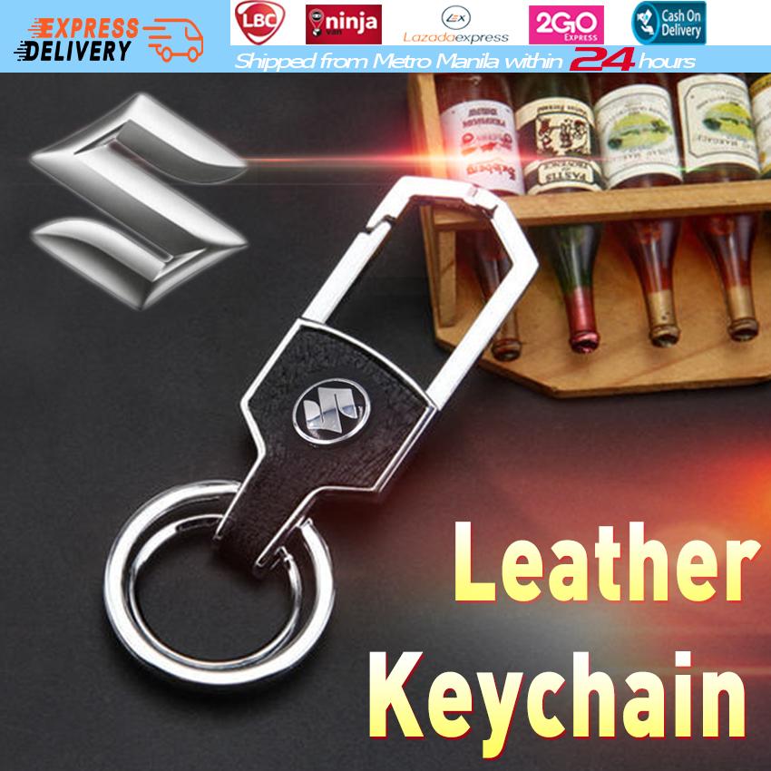 【Local Warehouse】Suzuki Metal Alloy Keychain Men's Car Key Chain Rings ...