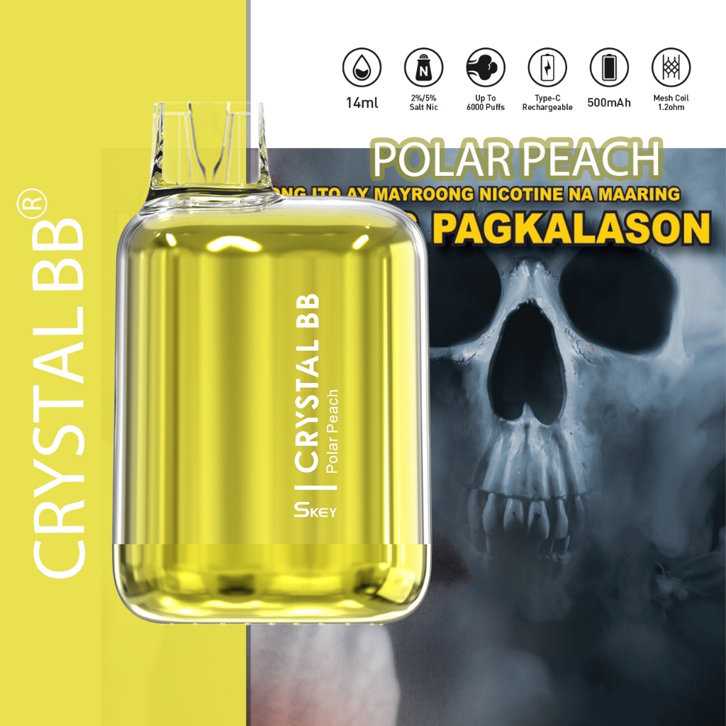 Skey Crystal BB Disposable 6000 Puffs pod Vape | Lazada PH