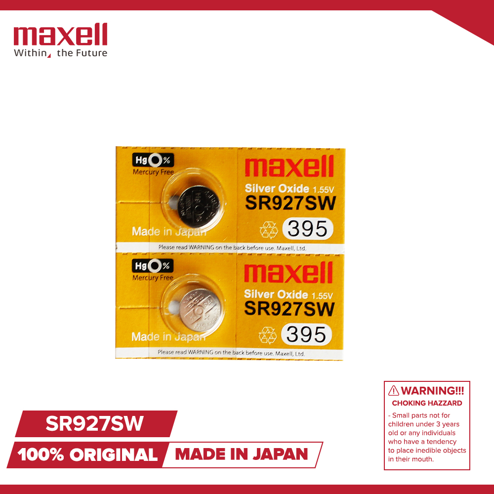 Maxell SR927SW Silver Oxide Battery Pack of 2 | Lazada PH