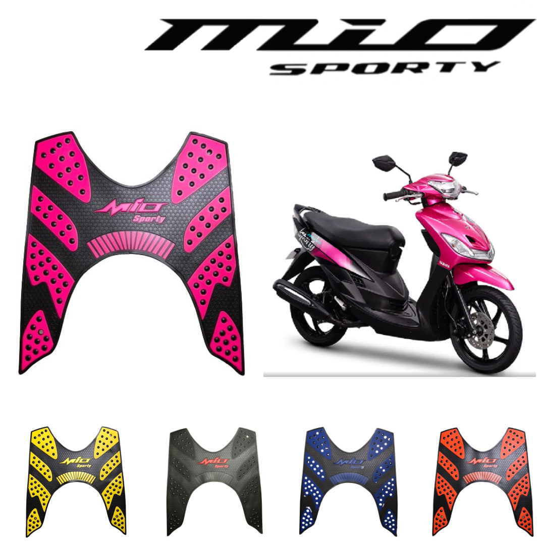 MOTORCYCLE MIO SPORTY RUBBER MATTING [STAR LIGHT] | Lazada PH