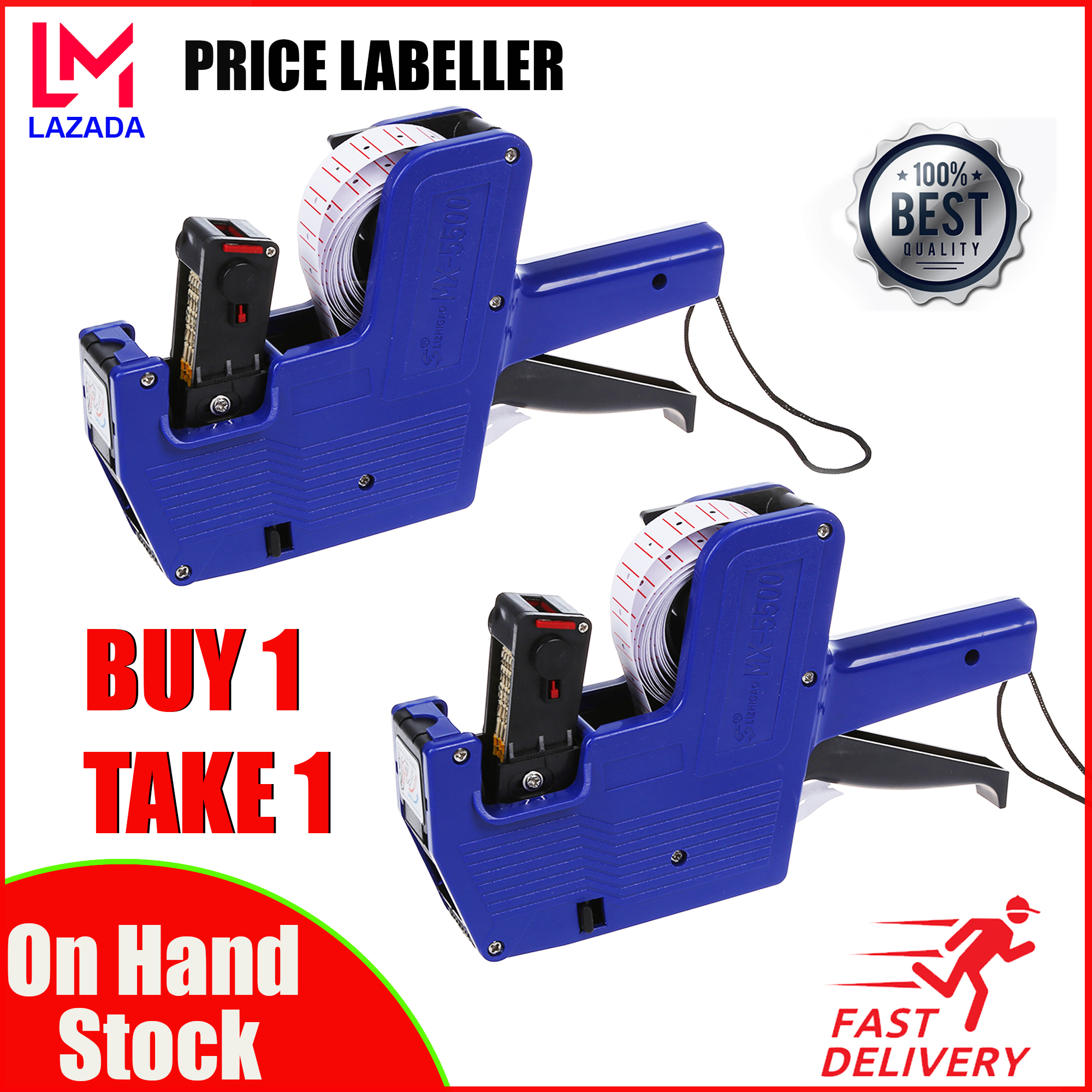 Buy 1 Take 1 Durable Price Tag Label Price Labelle MX-5500 For labeling ...