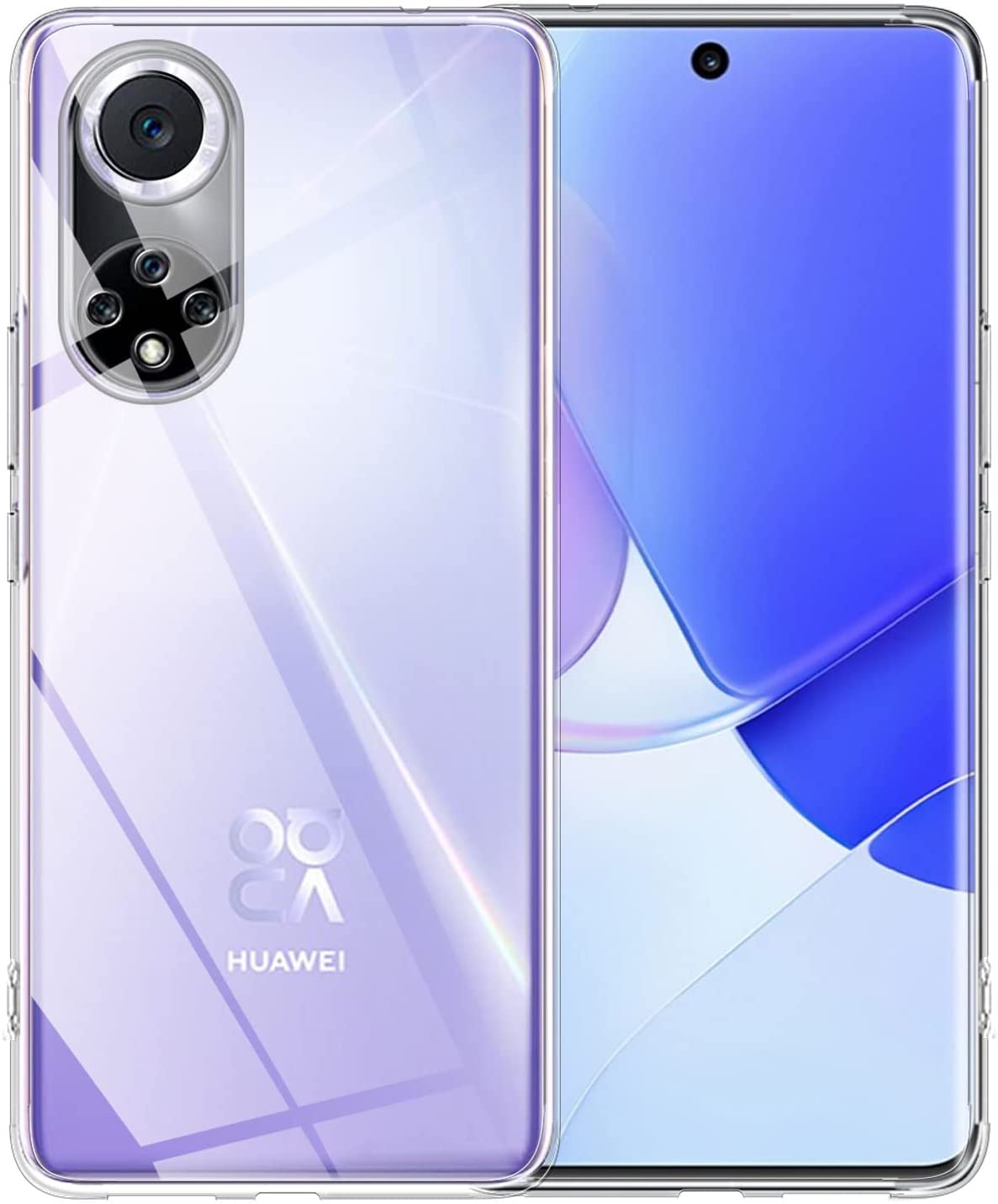 Huawei Nova 9 Case, Ultra Slim Transparent Clear Soft TPU Case Cover ...