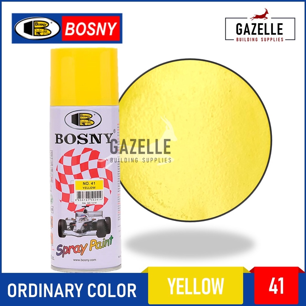 Bosny 100 Acrylic Spray Paint Solid Color - 49 COLORS | Lazada PH